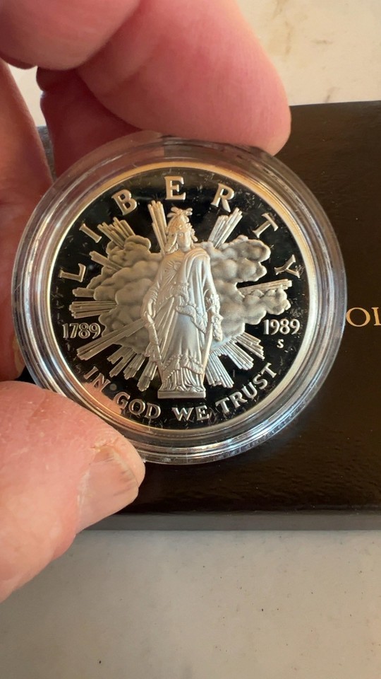 1789-1989 US Congressional Silver Dollar & Half Dollar Proof | eBay