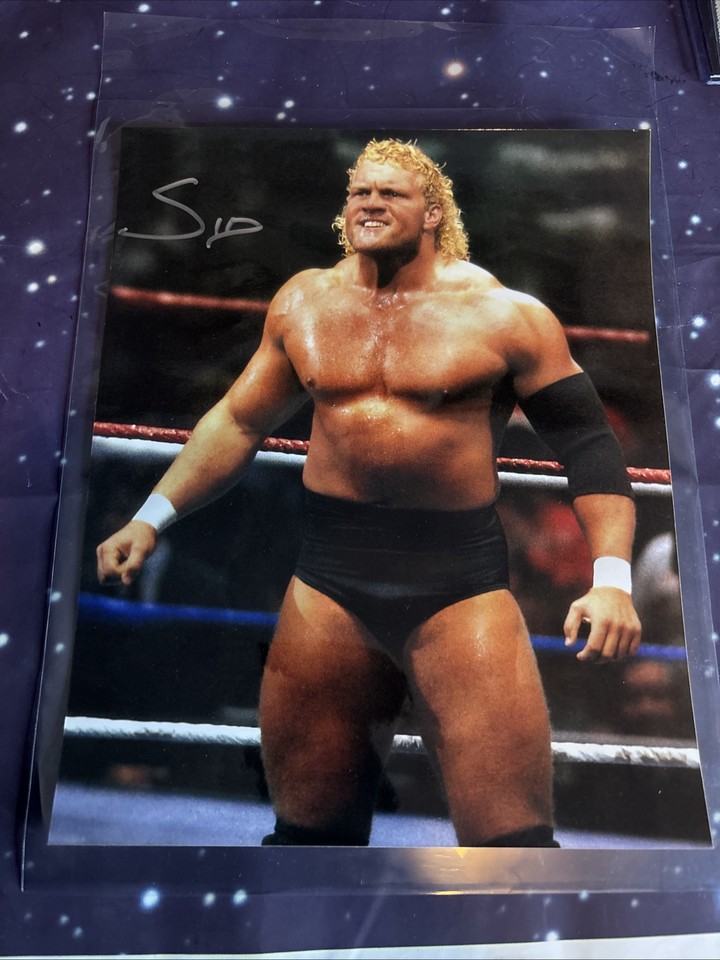 2015 Leaf Wrestling Autographed 8 X 10 Photo Edition- Sid Vicious (Psycho Sid) | eBay