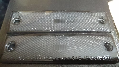 JDM REAR BUMPER SIDE MARKER LAMP LIGHT SMOKE LENSES FOR 86-92 MAZDA RX7 ...