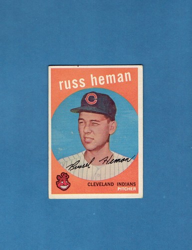 1959 TOPPS #283 RUSS HEMAN - VG | eBay