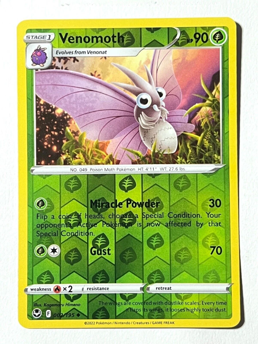 Venomoth Card