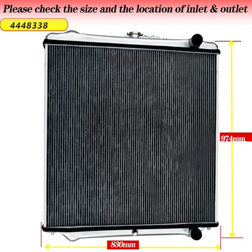 #4448338 Water Tank Radiator Fits Hitachi Excavator ZX200 ZAX200 ZX230 ...