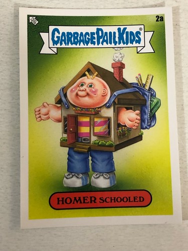 Homer Schooled Garbage Pail Kids Trading Card 2020 GPK | eBay