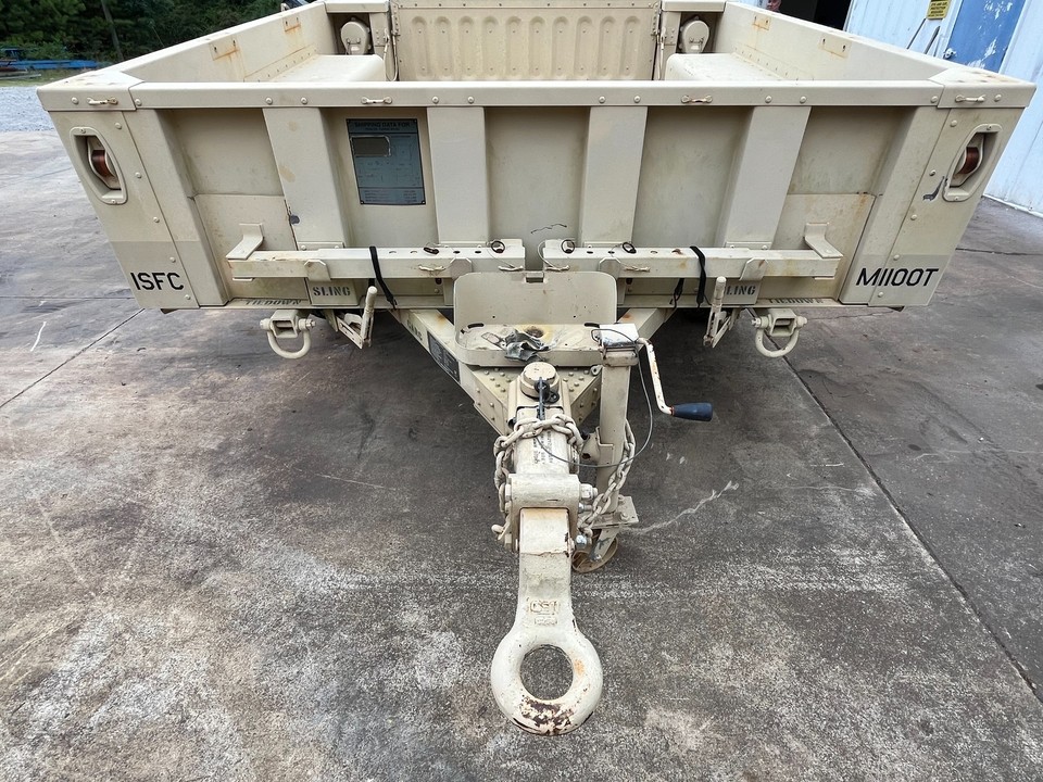 Schutt M1102 Aluminum Cargo Trailer HMMWV | eBay