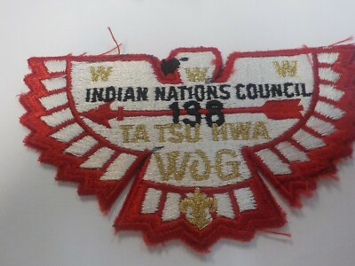 Order of the Arrow: Ta Tsu Hwa Lodge 138, gold mylar letters, and fdl ...
