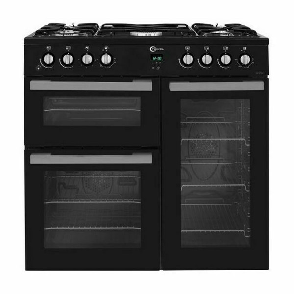 Flavel MLN9FR Dual Fuel Range Cooker - Black for sale online | eBay