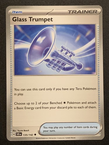 Glass Trumpet - 135/142 - Uncommon - SV07: Stellar Crown - Pokemon TCG ...