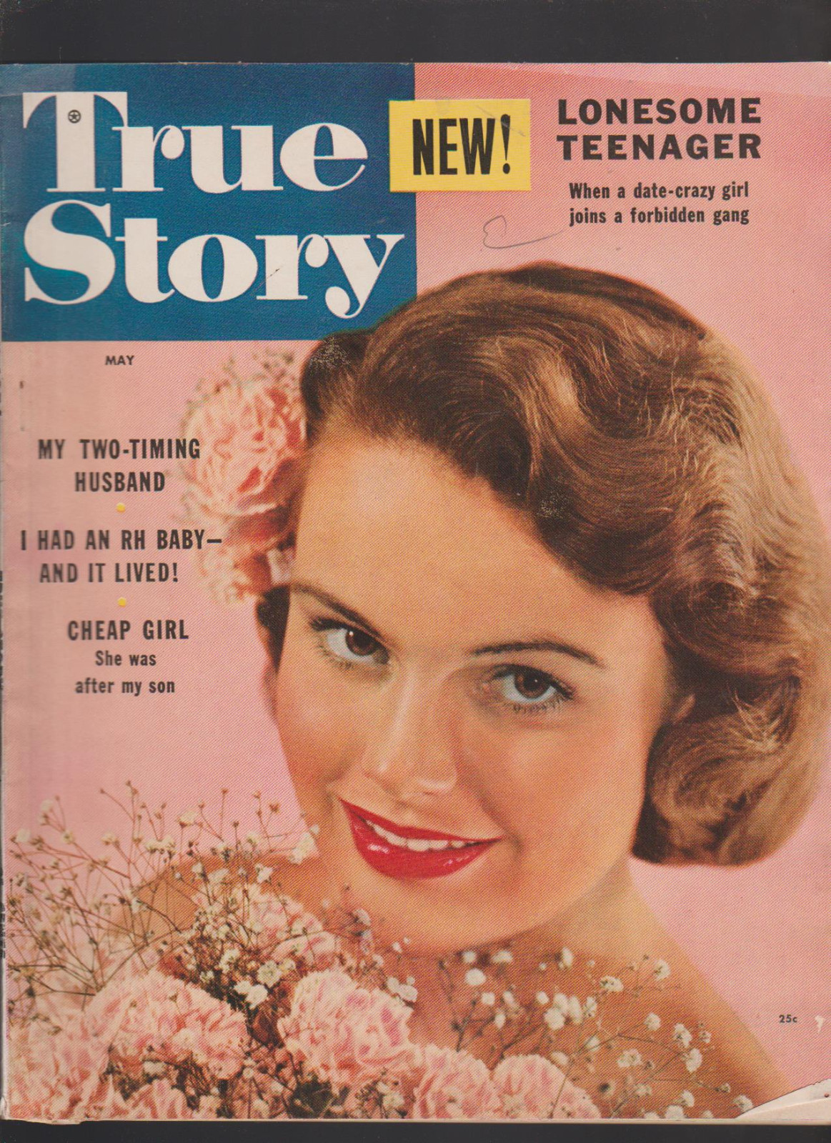 True Story Magazine May 1954 Two-Timing Husband Lonesome Teenager | eBay