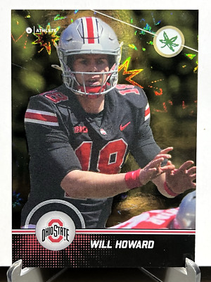 Will Howard 2024 Onit Will Howard GOLD Parallel Holo Ohio State ...