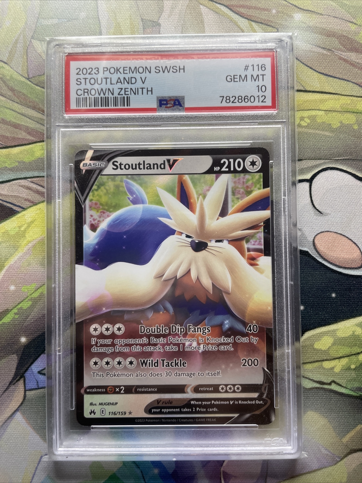 Pokémon TCG Stoutland V Crown Zenith 116/159 Holo Ultra Rare for sale ...