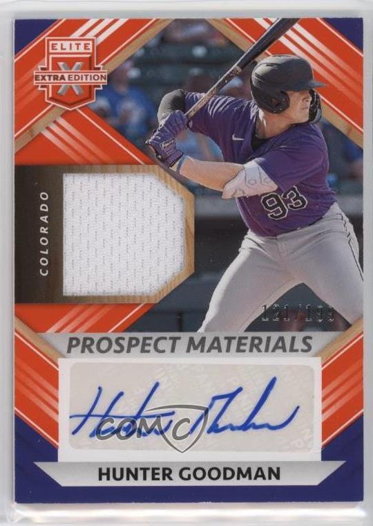 2022 Panini Elite Extra Edition - Prospect Materials Signatures Orange ...