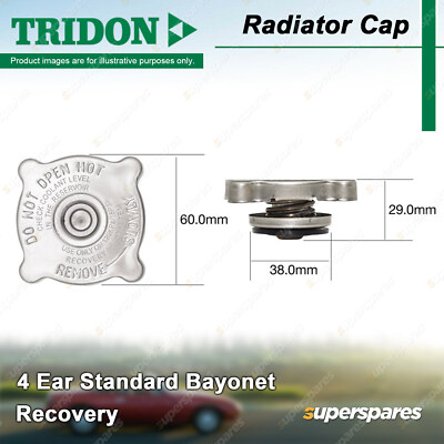 Tridon Recovery Radiator Cap for Holden Commodore VZ Monaro VZ ...