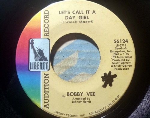 Bobby Vee - Let's Call It A Day Girl - Liberty 56124 - Promo 🔊 | eBay