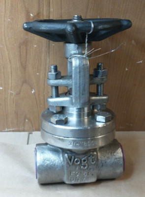 Vogt 3/4" SST NPS Gate Valve SW SW12401 class 800, 40404A2 - Fast Ship ...