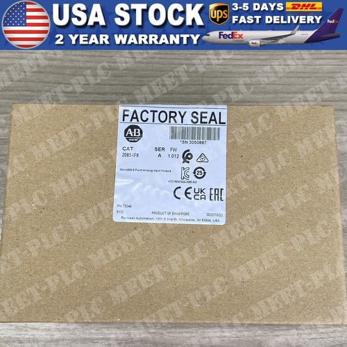 New AB 2085-IF8 Micro800 8 Point Analog Input Module 2085-IF8 Factory ...