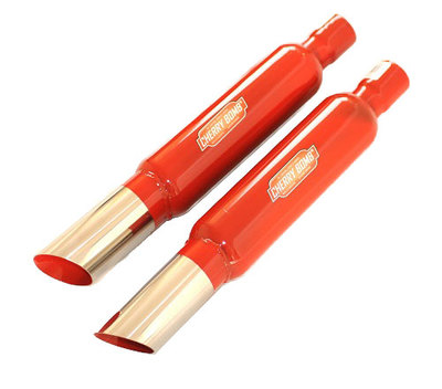 CHERRY BOMB EXHAUST TAIL BOMB (OTB3.5/UNI) ONE PAIR-GENUINE CHERRY BOMB ...