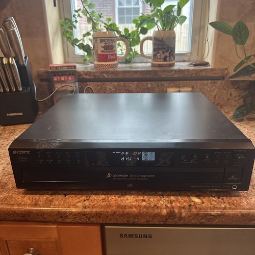 Sony CDP-CE375 Compact Disc CD Player 5 Disc Carousel Changer - Tested ...