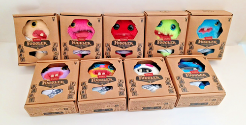 Zuru Fuggler Baby Fugg Series 3 Complete Set of 9 NEW 2024 Plush Toy 3 ...