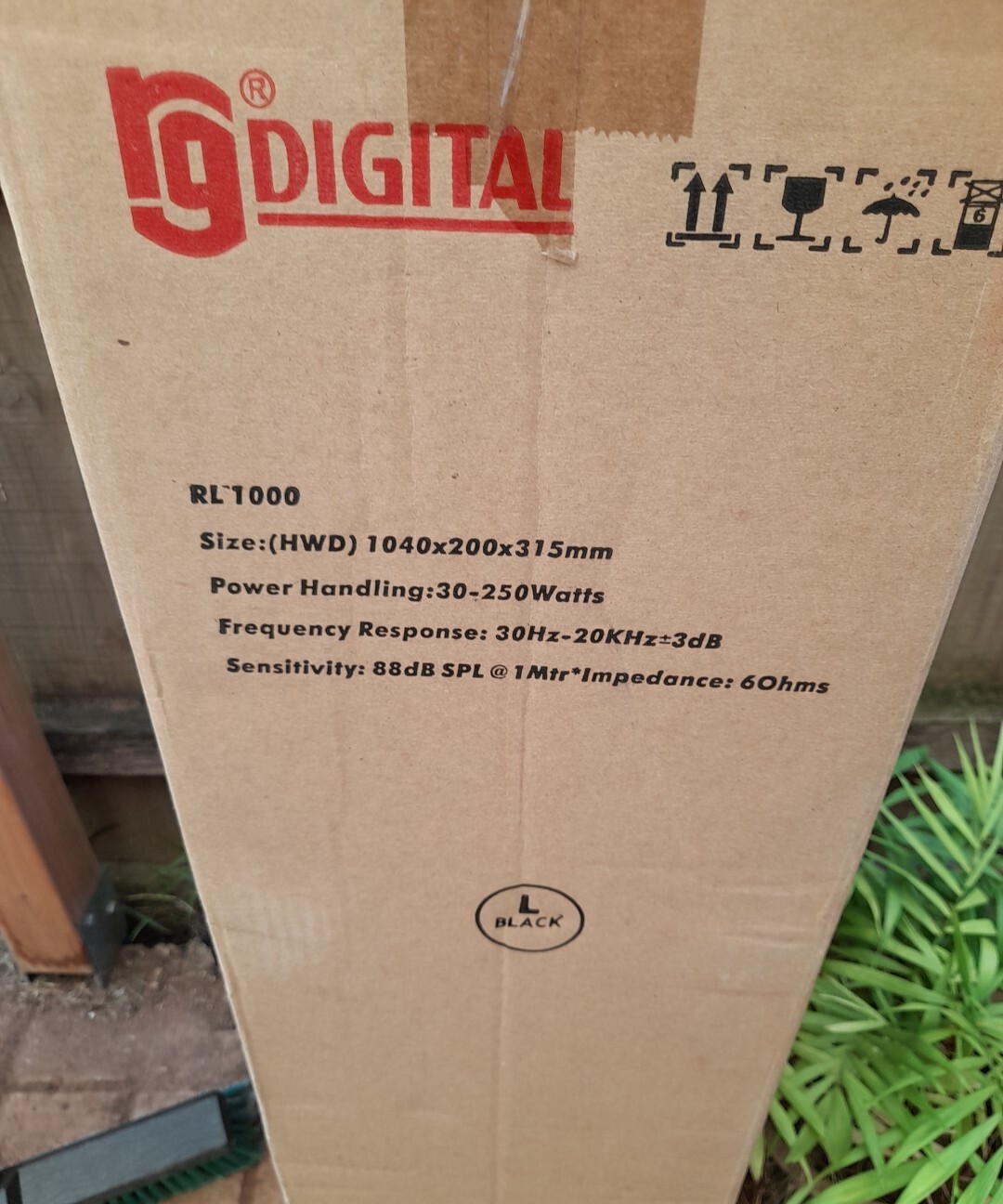 RL 1000 Digital Tower Speaker System + Powered Digital Subwoofer | eBay