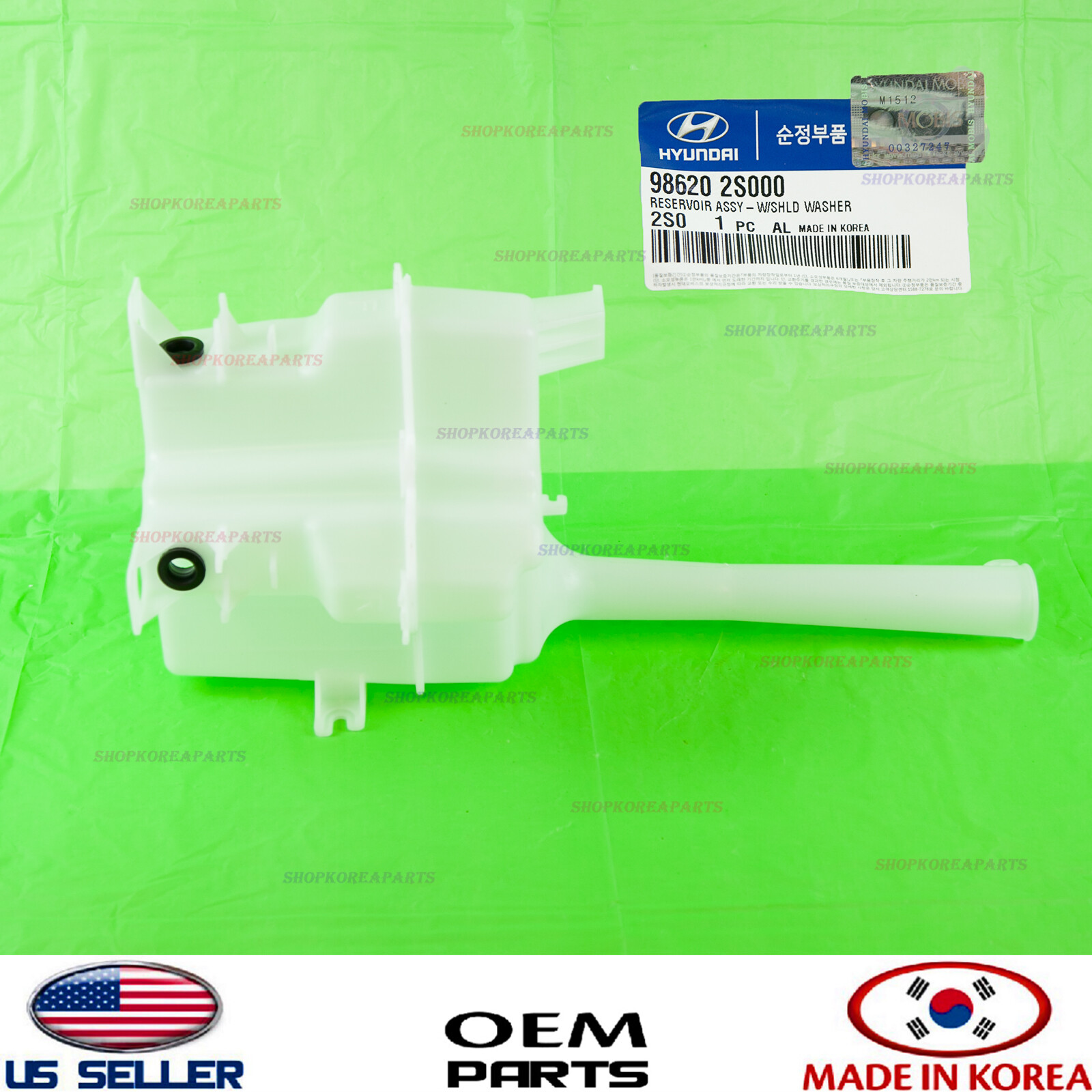 Genuine OEM Washer Fluid Reservoir for Hyundai 986202S000 for sale ...
