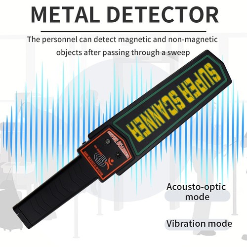Sensitive Waterproof Gold Searcher Sensor Scanner Handheld Depth Metal ...