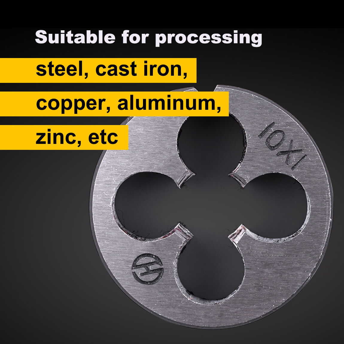 M10 M12 M14 M16 M20 Metric Thread Cutting Die - Right Hand Round ...