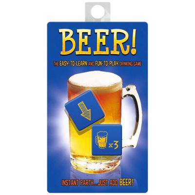 BEER! - The Dice Game features Large Beer Dice, party, fun, *NEW* *FREE ...