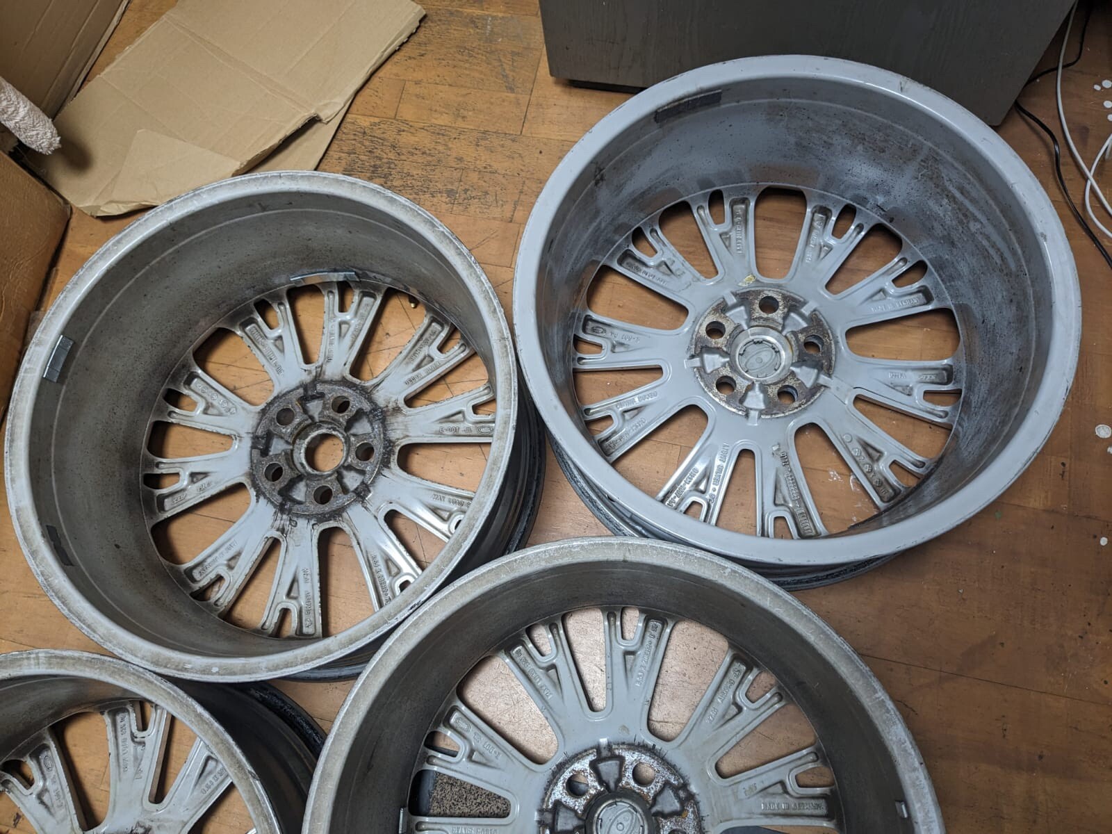 Range Rover OEM L322 Westminster 20" Vogue Alloy Wheels Full Set x4 ...