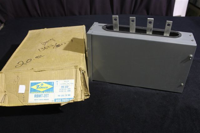 New & Unused Zinsco End Cable Tap Box 200 AMP Model RBMT-2ET | eBay