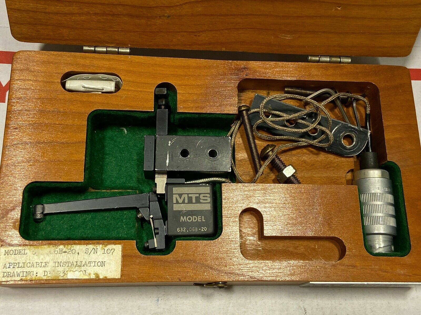 MTS Extensometer 632.06B-20 | eBay