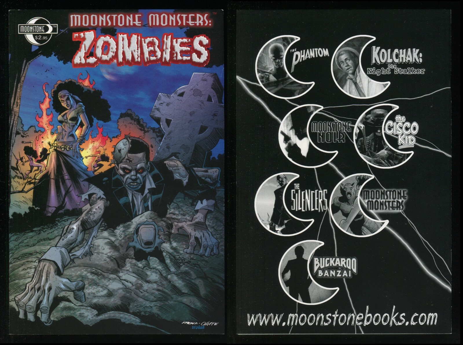 Moonstone Monsters Comic Lot Horror Werewolf Mummy Vampire Demon Zombie ...