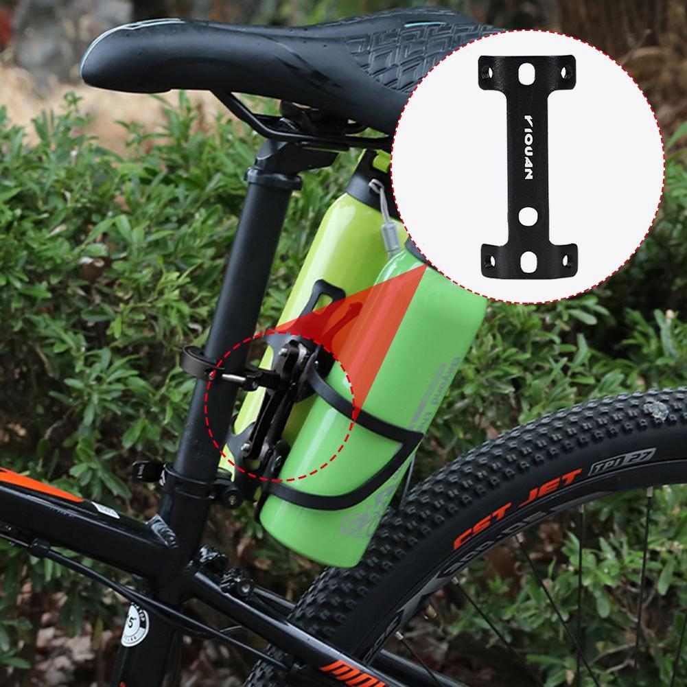 MTB Bicycle Bottle Cage Extension Rack Alloy Kettle Holder Extender ...