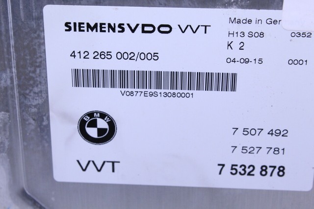 2004-2010 BMW 550i 545 Valvetronic Control Module VVT OEM for sale ...
