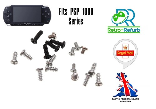 Screw Set For PSP 1000 Sony PSP 1000 Series Full Set Of Housing Screws ...