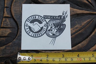 VOLCOM Stone Featured Artist Collaborative Vintage Skateboarding Decal ...