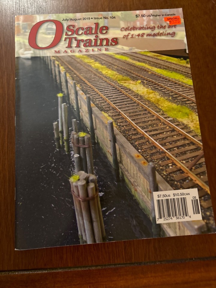 O SCALE TRAINS Magazine Lot of 3 Issues | eBay