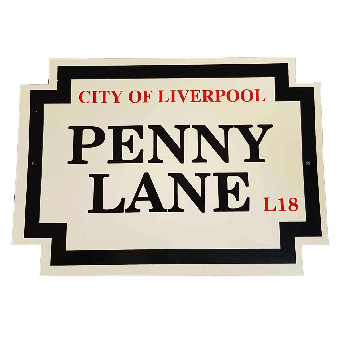Penny Lane Street Sign