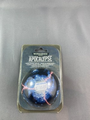Apocalypse Vortex Grenade Template METAL Blast Marker OOP SEALED ...