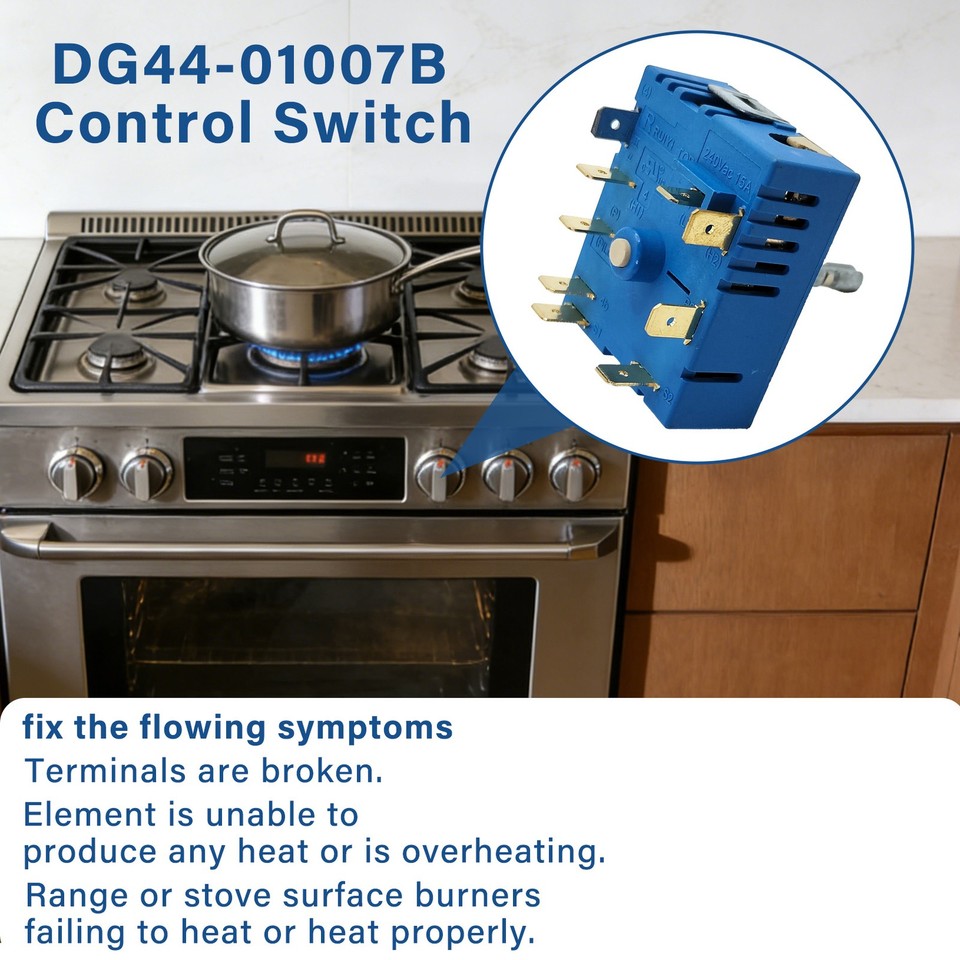 NEW DG44-01007B DG44-01007A For Samsung Triple Element Burner Infinite ...