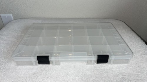 EUC Field & Stream Tackle Box Utility Case Storage 24 Compartments | eBay