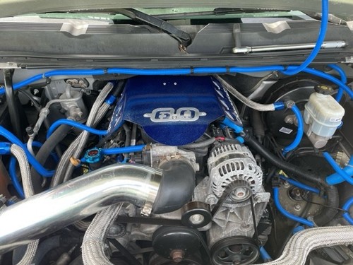 TBSS CUSTOM LS ENGINE COVER GEN 4, 5.3 , 6.0, truck intake TRAIL BLAZER ...