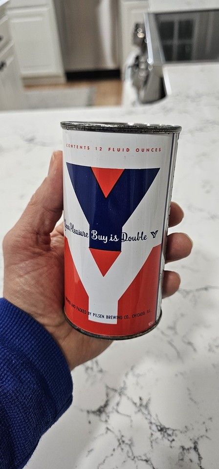 Yusay Pilsen Flat Top Beer Can. Pilsen Brewing Co Chicago Illinois | eBay
