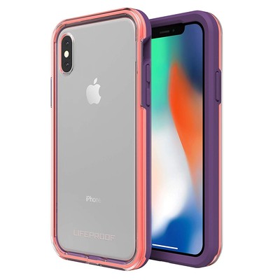 LifeProof 77-57434 Slam Series Case for iPhone X, Free Flow (Clear ...