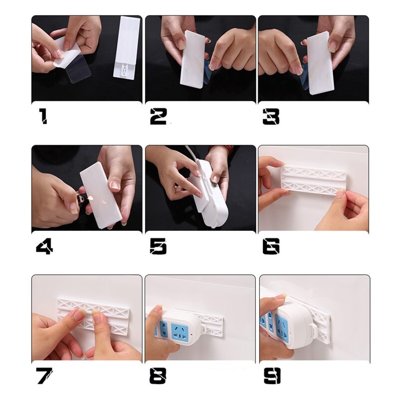 Power Holder Socket Fixer for Fixed Remote Controls, Tissue Boxes ...