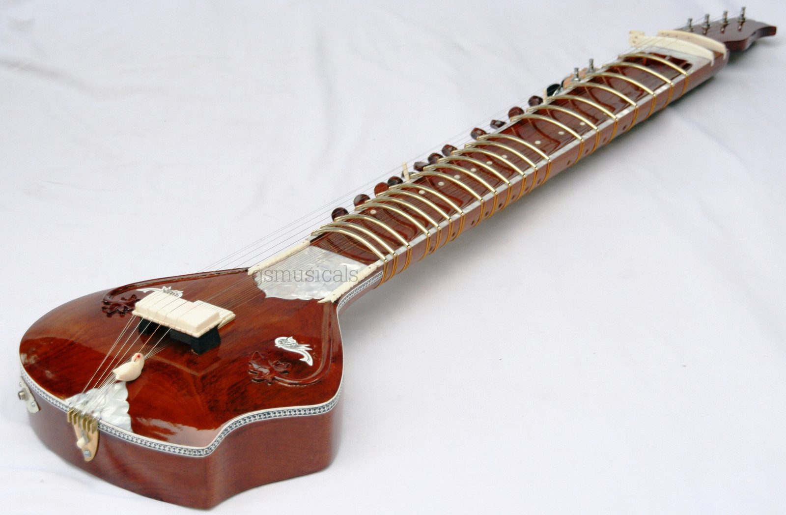 SITAR ULTRA PRO NATURAL FUSION ELECTRIC SITAR WITH GIG BAG GSM016G | eBay
