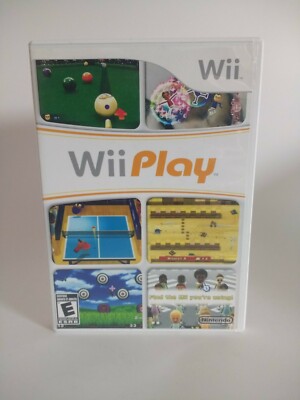 Wii PLAY NINTENDO (9 GAMES ON 1 DISC) Wii GAME with Booklet 45496900069 ...