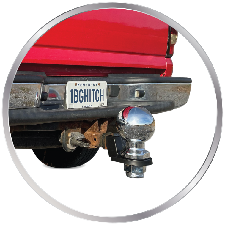 ONE BIG HITCH™ Oversized 12" Large Ball Receiver - Car Truck SUV - Joke ...