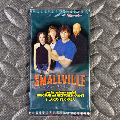 SMALLVILLE SEASON 4 BRAND-NEW SEALED PACK 7 CARDS INKWORKS 2005 TV ...