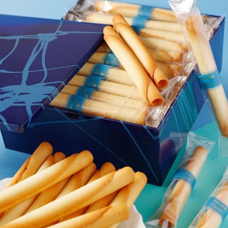 YOKU MOKU - Cigare Buttered Cookies Rolled Biscuits Vanilla (20pieces ...