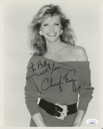 Cheryl Tiegs Super Model Signed Photo JSA Authenticated | eBay